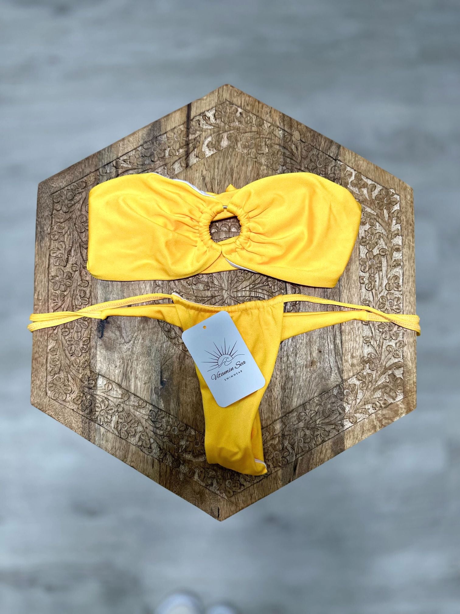 VSS O' Ring Bright Yellow – Vitamin Sea Swimwear